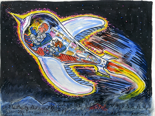 Bruce Norris Book Illustration, childrens books, book covers